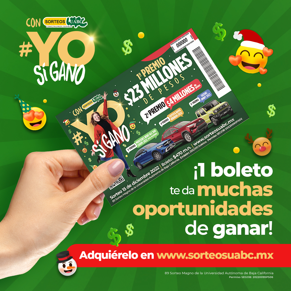 Participa en el Sorteo UABC 2022 y gana hasta 4 millones de pesos ...