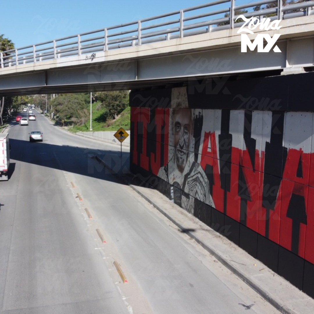 Realizan mural para celebrar a Brandon Moreno, tijuanense campeón ...